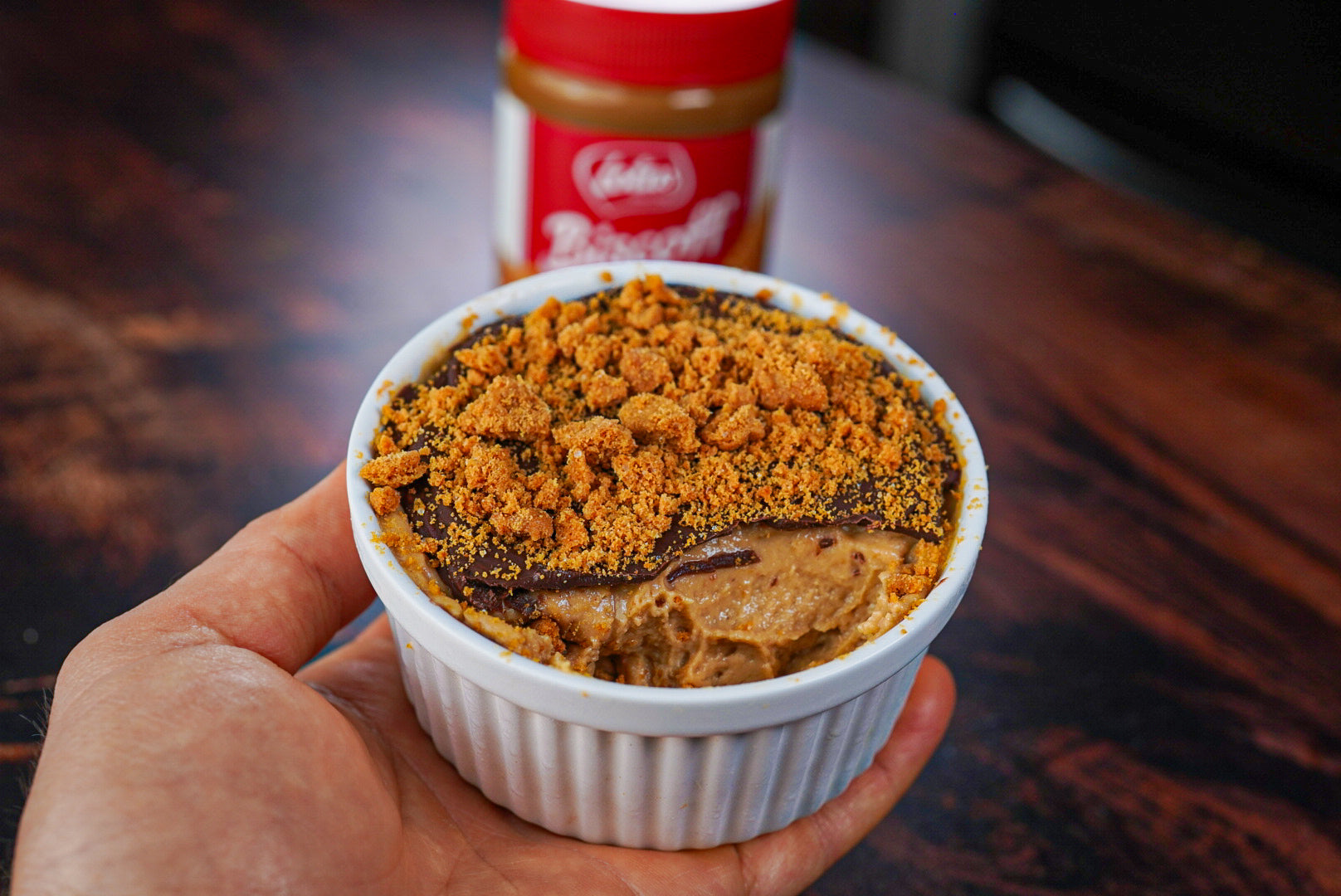 Biscoff Protein Mousse – Flex