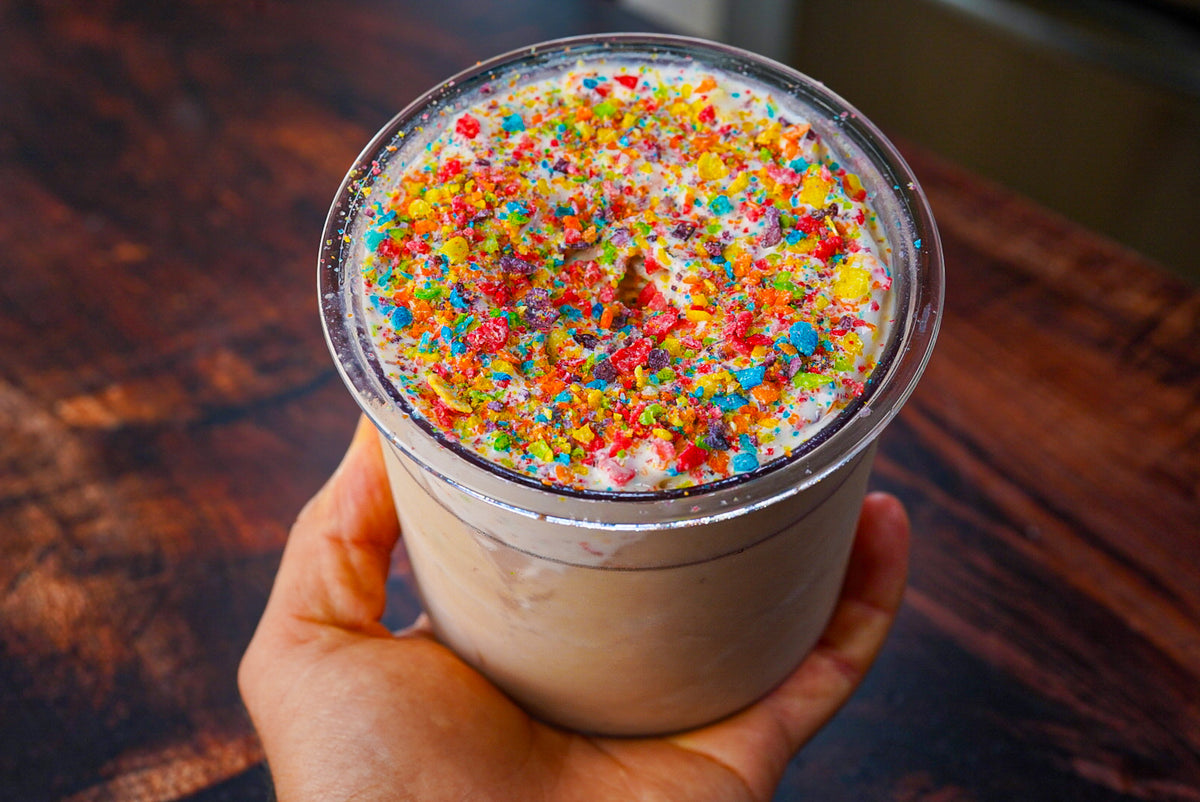 Fruity Pebble Cereal Milk Protein Ice Cream – Flex