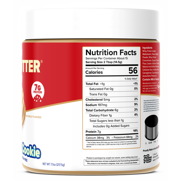 Protein Cookie Butter Powder – Flex