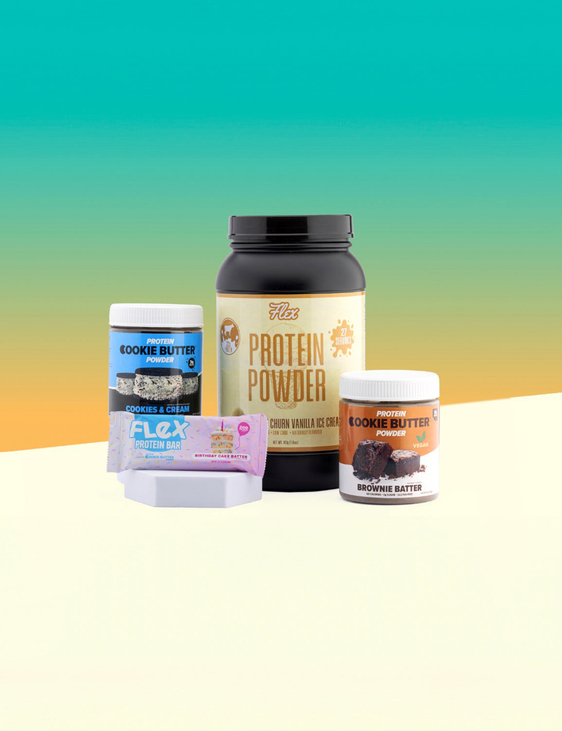 Slow Churn Vanilla Ice Cream Vegan Protein – Flex